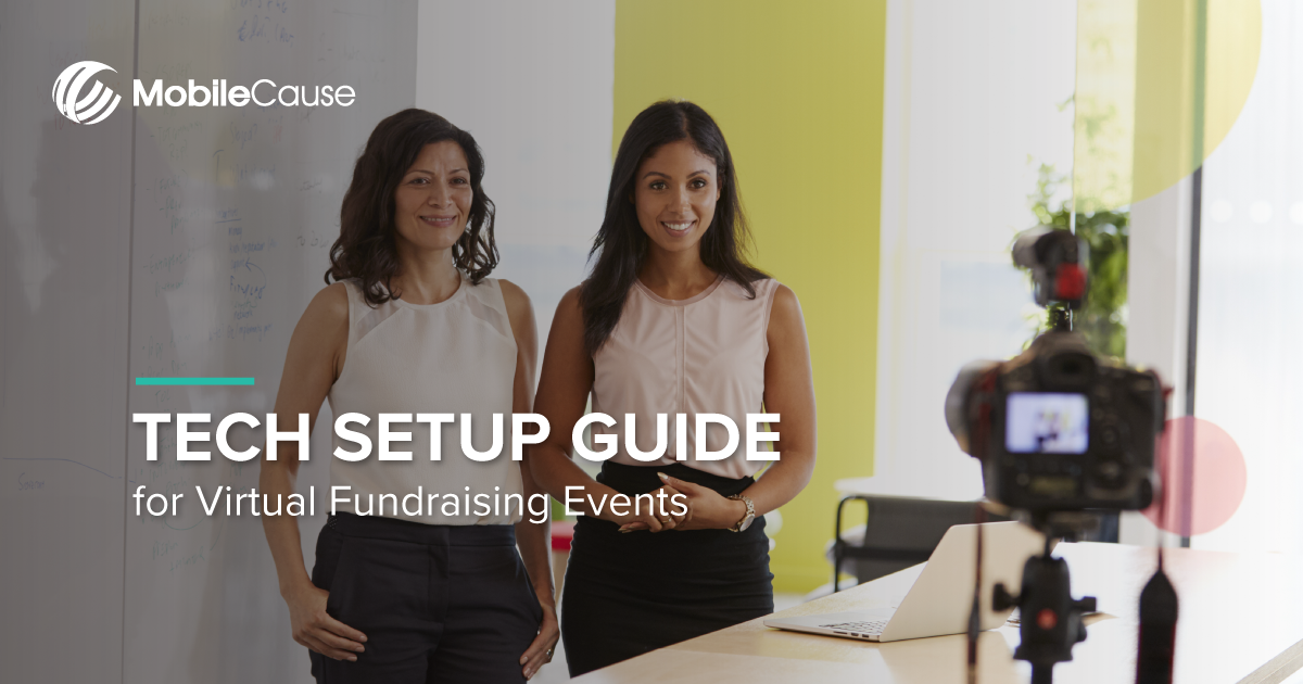 Tech Setup Guide for Virtual Fundraising Events | eBook 20