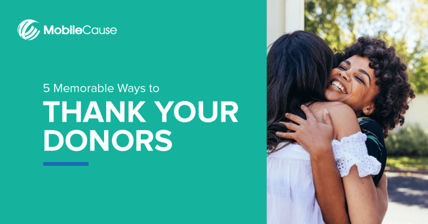 5 Memorable Ways to Thank Your Donors Infographic 18