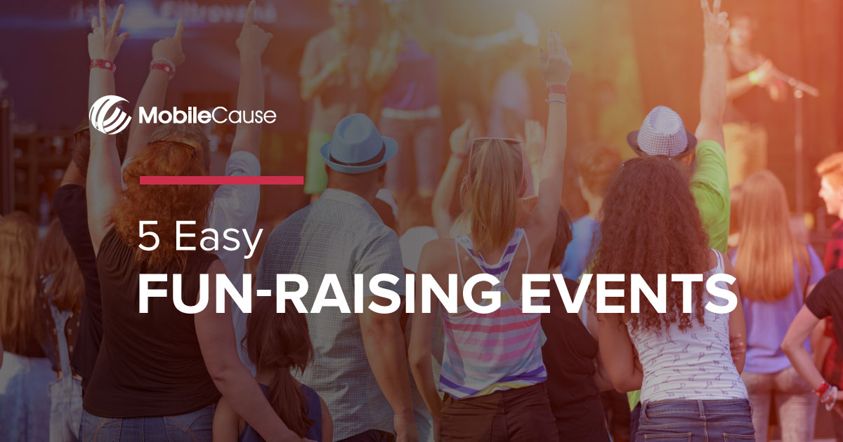 5 Easy Fun-Raising Events Infographic 19