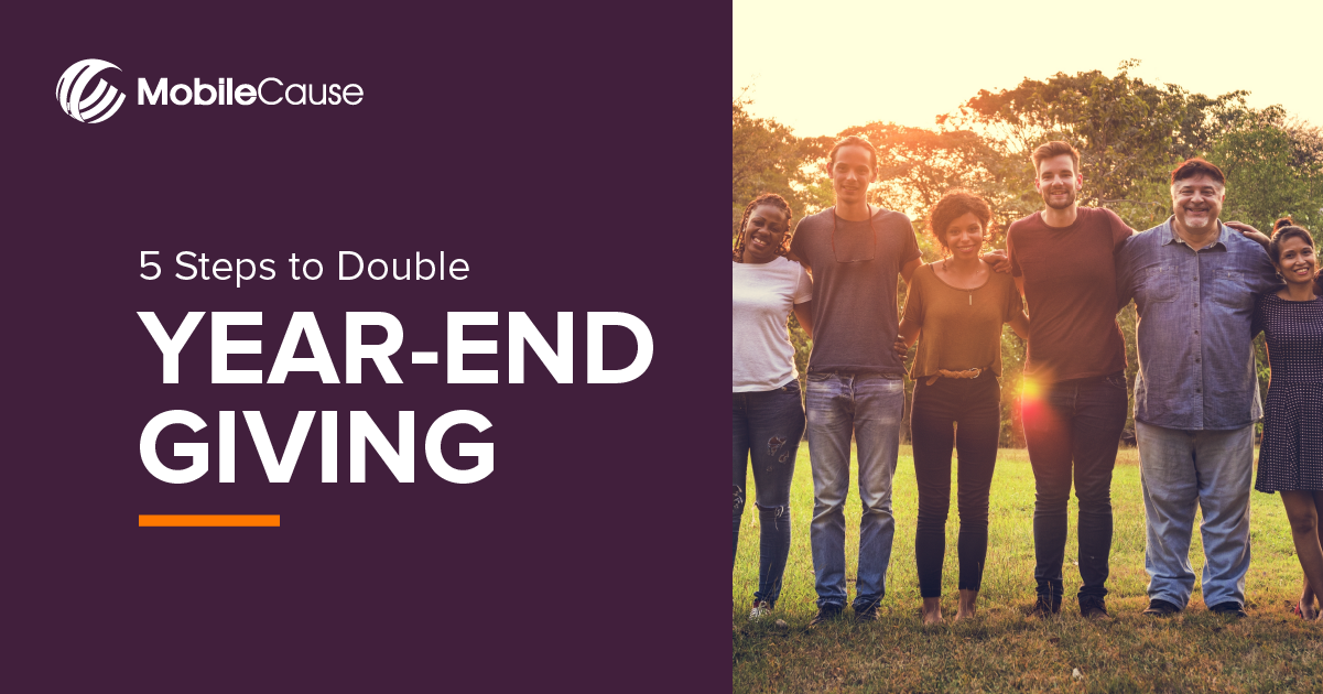 5 Steps to Double Year-end Giving 18 Infographic